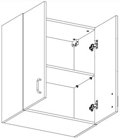 Sycylia | horní skříňka G60S | andersen
