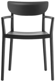 PEDRALI - Židle s područkami TIVOLI 2805 DS - černá