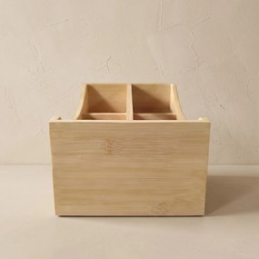Bambusový organizér na stůl, 25 x 18 x 12 cm