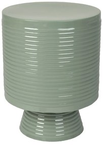 Kovový kulatý odkládací stolek ø 35 cm Sven – White Label