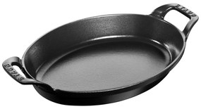 Staub litinový pekáč oválný 28 cm/1,6 l, černý, 40509-341