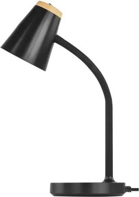 EMOS Černá LED stolní lampička Tara 4,5W Z7641B