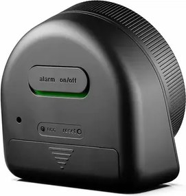 Braun BC24 černá / Digitální budík / LCD / DCF (Rádiem řízené) / 1x AA