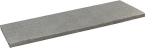 Bellatex Sedák na lavici hladký Šedá 40x150 cm