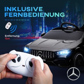 AIYAPLAY dětské elektrické autíčko 12V dětské autíčko s dálkovým ovládáním, hudba, elektrické vozidlo se světlem, připojení USB/MP3, funkce zpětného …