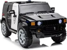 Eljet Dětské elektrické auto policie RANGER černá / 60W / rychlost 3-7