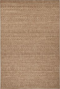 80x150 Kusový koberec Forest 103995 Beige/Brown – na ven i na doma