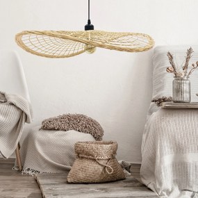 Toolight Boho, stropní svítidlo 1xE27 APP1541-1CP, hnědá-černá, OSW-06977