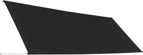 Zatahovací markýza antracitová 400 x 150 cm 143763