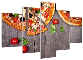 Obraz pizzy (150x105 cm)
