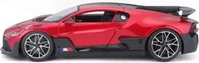 Bburago Bugatti Divo červená metalíza 1:18 / od 3 let