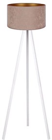 Brilagi - Stojací lampa VELVET 1xE27/60W/230V bílá/béžová AS0465+DU82573