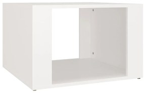 vidaXL Noční stolek bílý 57 x 55 x 36 cm kompozitní dřevo