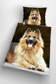 3d povlečení s německým ovčákem - Alsatian Alsatian 140x200 cm
