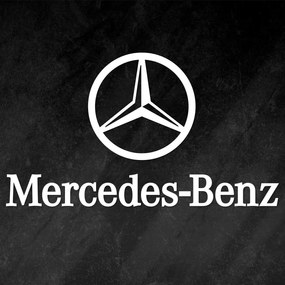 DUBLEZ | Dřevěná 3D samolepka - Mercedes-Benz