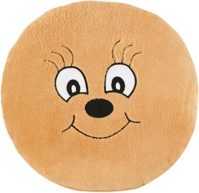 Bellatex Polštářek Kulička Oranžová 35 cm, (průměr)