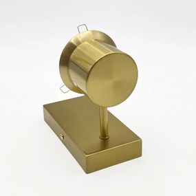 Nástěnná lampa SFERIO 1xE14/5W/230V mosaz/kouřová béžová
