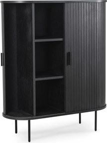 Komoda Trish 100 cm černá