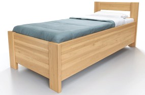 Vlastní výroba Buková postel Ela s úložným prostorem