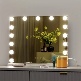 Brilagi - LED Stmívatelné make-up zrcadlo HOLLYWOOD LED/15W/230V 3000/4000/6500K