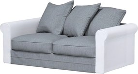 Potah 2místné sekce Grönlid barva šedá látka pletený vzor