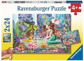 Ravensburger Mořské víly 2x24 dílků / od 4 let
