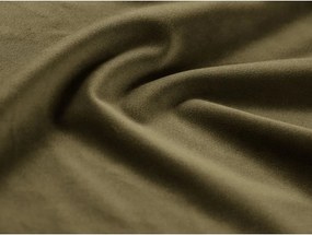 Khaki sametová pohovka 252 cm Chicago – Cosmopolitan Design
