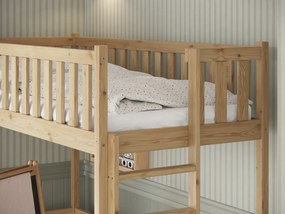 Rkids | Vyvýšená postel Livo Přírodní