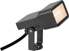 LA 1008478 SYNA WIDE svítidlo se zemním hrotem, 2200 K, 115°, IP65, hranaté, černé - BIG WHITE (SLV)
