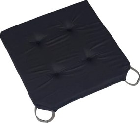 Bellatex Sedák hladký Ulla 40x40 cm Černá