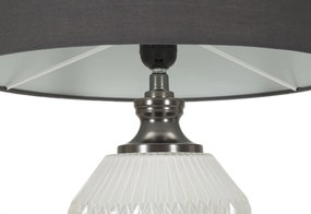 Stolní lampa Brighty 65 cm šedo-bílá