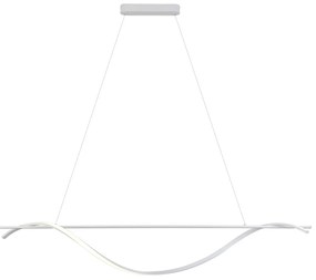 Redo 01-2516 závěsné LED svítidlo stmívatelné Savage pískově bílé, 32W, 3000K, 150cm