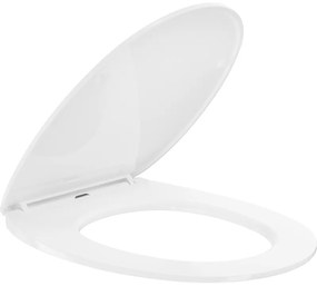 Mexen, Mexen Egg deska wolnoopadające slim, duroplast, biała połysk - 39243000