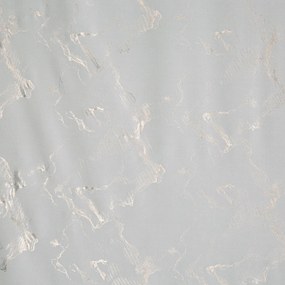 ZÁCLONA NA KROUŽCÍCH IVA 140X270 CM BÍLÁ
