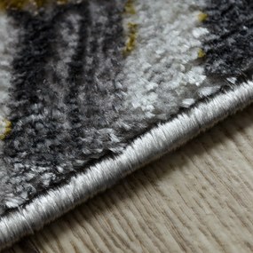 Dywany Łuszczów, Kusový koberec Bliss Z217AZ276 gold/grey, 80x150, šedá, kancelář