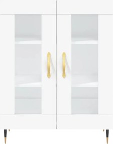 vidaXL Skříň highboard 69,5 x 34 x 180 cm kompozitní dřevo [3189293] Barva: Betonová šedá