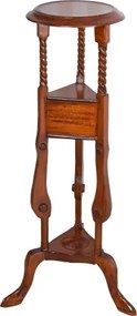 GEORGE III MAHOGANY FLOWER STAND