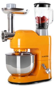Lucia, kuchyňský robot, mixér, mlýnek, 1800 W, 2,7 HP, 5 l, nerezová ocel, bez BPA