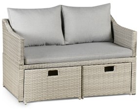 Nábytek Texim Nábytek Antonio Ratanová sestava nábytku Double sofa Počet míst: pro 2 osoby, Typ sestavy: Sedací soupravy