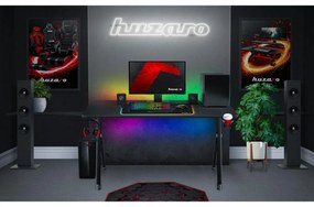 Psací stůl Huzaro HZ-Hero 2.8 Černý 140 x 60 cm