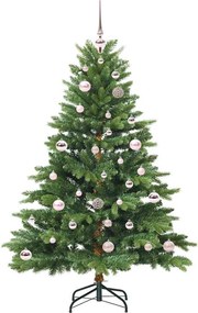 Umělý vánoční stromeček s stojanem Zelená 150 cm PE a PVC 3397538