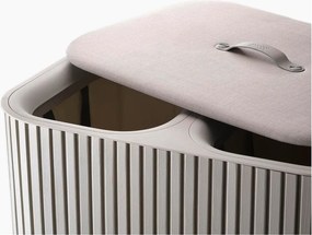Béžový bambusový koš na prádlo 2x45 l Tota Luxe – Joseph Joseph