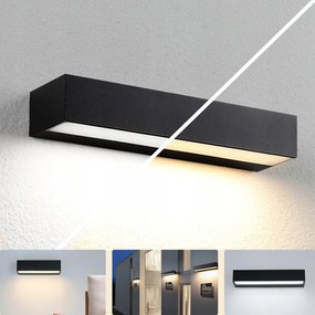 Led fasádní nástěnná lampa Venkovní nástěnné svítidlo IP65 18W 30 cm Bílá Studená