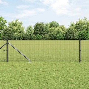 Svařované drátěné ploty s hroty 25 x 0,8 m Ocel potažená PVC 3352196