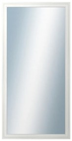 DANTIK - Zarámované zrcadlo - rozměr s rámem cca 50x100 cm z lišty LYON bílá (2666)