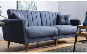 Atelier del sofa Rozkládací pohovka AQUA tmavě modrá 202 cm 867UNQ1314