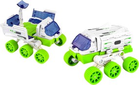 LEAN Toys Sada vesmírných vozidel 6v1 rover satelit pro děti