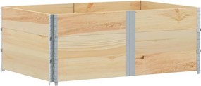 Zahradní truhlík 150 x 100 cm masivní borové dřevo 3295439