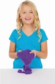 SPIN MASTER Kinetic Sand krabice s podložkou fialová / od 3 let