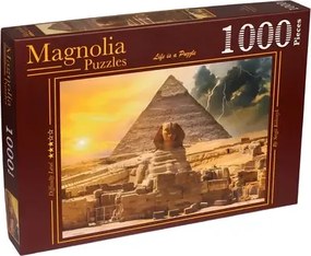 MAGNOLIA Puzzle Pyramidy / 1000 dílků / 68 x 48 cm